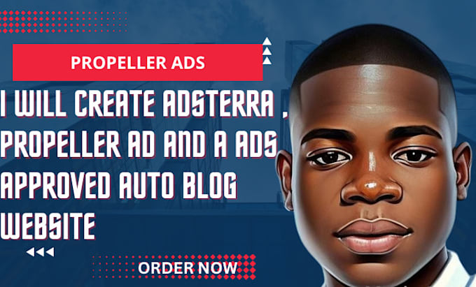 Create adsterra , propeller ad and a ads approved auto blog website by G_ben4 | Fiverr
