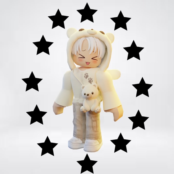 Make a gfx for your roblox avatar by Robloxemirfv | Fiverr