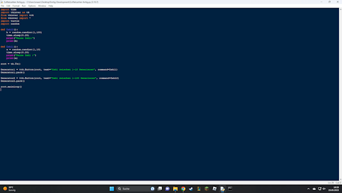 Code api with customtkinter and tkinter by Maxi12344 | Fiverr