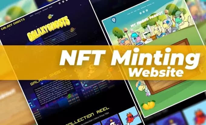 Do frontend of your nft website design, minting dapp by Mahambashara331 | Fiverr