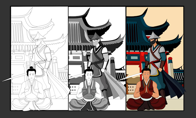 Drawing amazing storyboards your need by Rathna_yaka | Fiverr