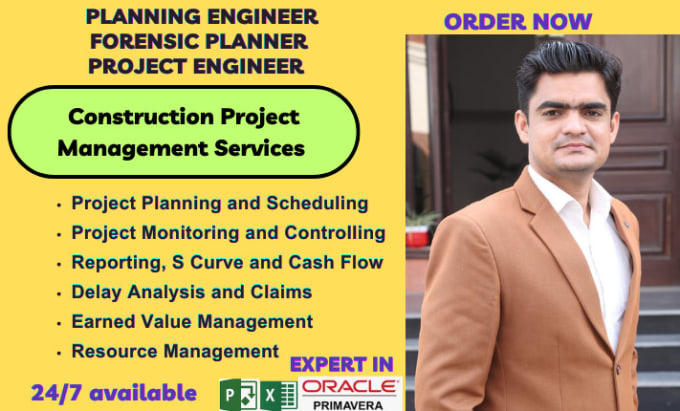 Do project planning, scheduling, and controlling using primavera p6, ms ... Do project planning, scheduling, and controlling using primavera p6, ms ...