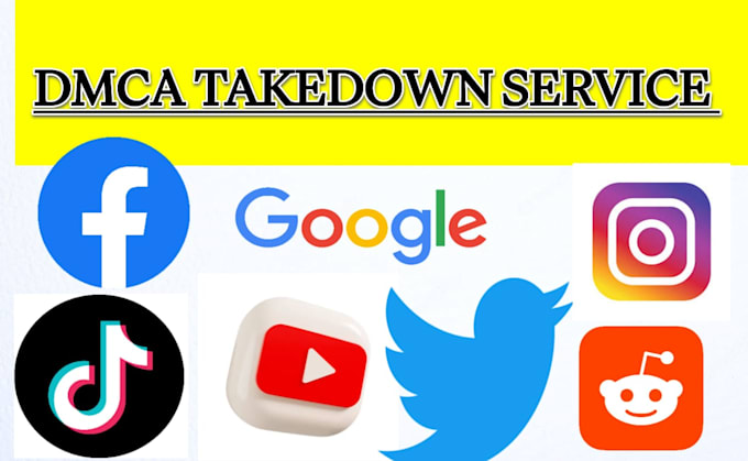 Submit dmca takedown to fb,youtube,twitter,instagram,tiktok,reddit ...