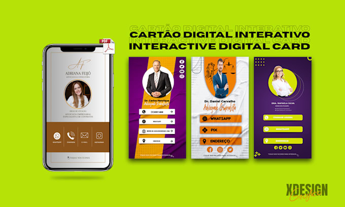 Create a 2d interactive digital business card by Copywritingc | Fiverr