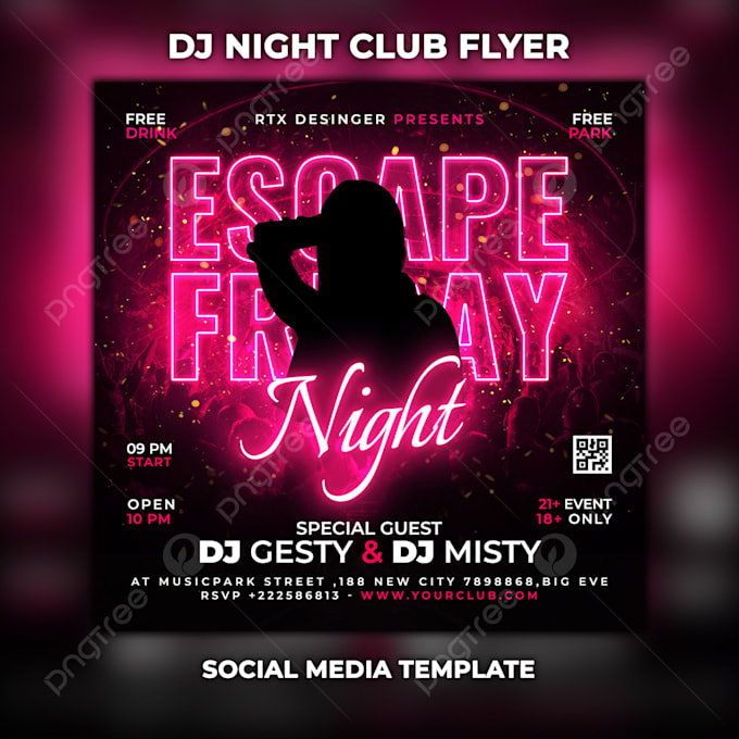 Design animated flyer and motion flyer for event and party by Khattak ...