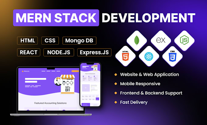 Be Your Mern Stack Devloper React Nodejs Mongodb Website By Dev Eva