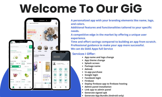 Reskin or customize your flutter android app from codecanyon asap by ...