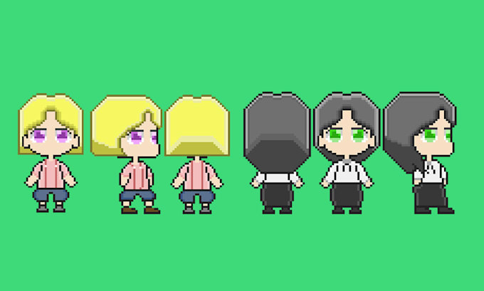 Be Your Animated Pixel Art Designer By Arry22 Fiverr