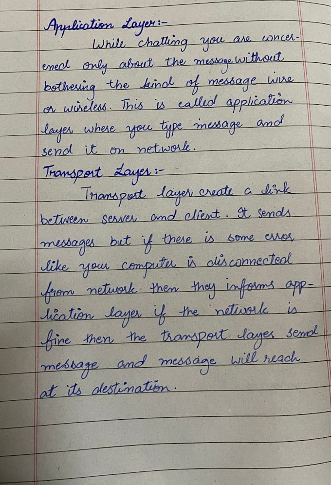 Elegantly handwrite notes and letters or assignments by Amberilyas800 ...