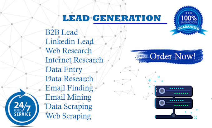 Do data entry and lead generation by Mshasenakhatun | Fiverr
