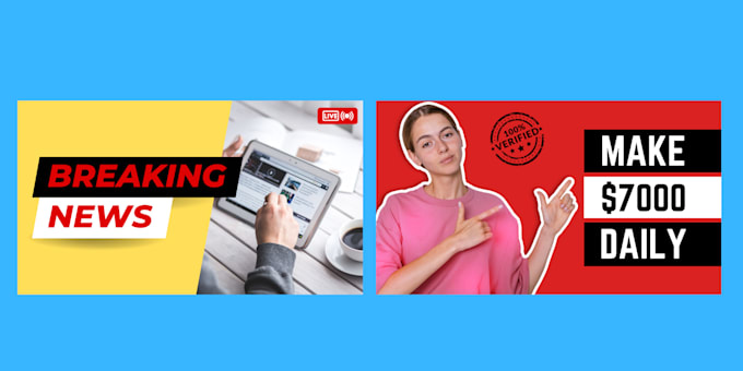 Mastering youtube thumbnails creating click worthy images by Yasiru2002 | Fiverr