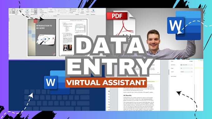 Do your ms word and pdf data entry task perfectly by Anoushy_mirza | Fiverr