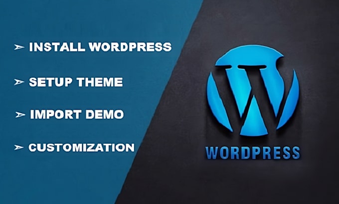 Install Wordpress Theme Setup Do Customization Fix Errors By Msalman05 Fiverr