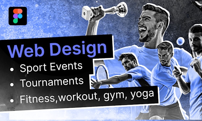 Create professional sports web design by Vladimir_vyr | Fiverr