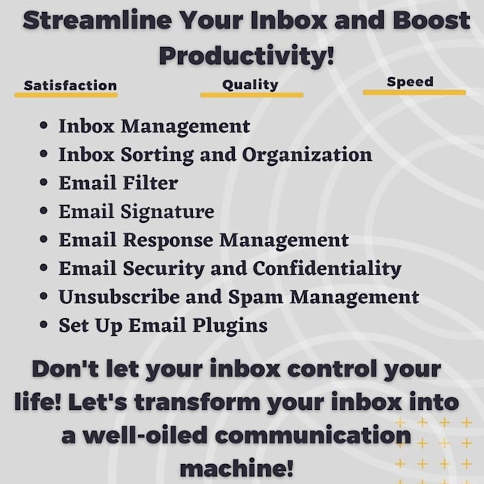 Streamline and manage your inbox and boost productivity by Barman101 ... Streamline and manage your inbox and boost productivity by Barman101 ...