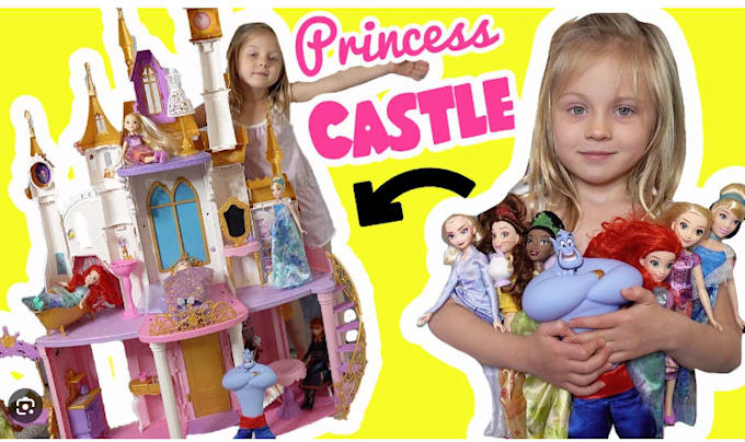 Create princess story book by Sockdancing | Fiverr