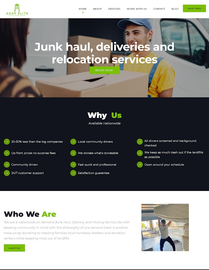 Design cleaning website that bring sells by Likhonda | Fiverr