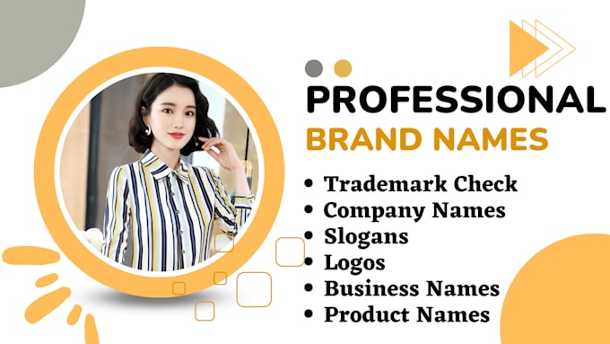 Create unique product, brand name, business name, logo design for your ...