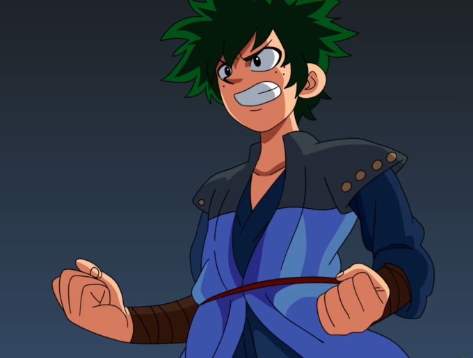 Make a short frame by frame 2d animation gif by Cinneki | Fiverr