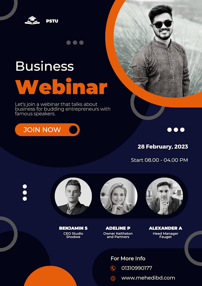 Design your custom and unique poster design by Mehedi_mamun | Fiverr