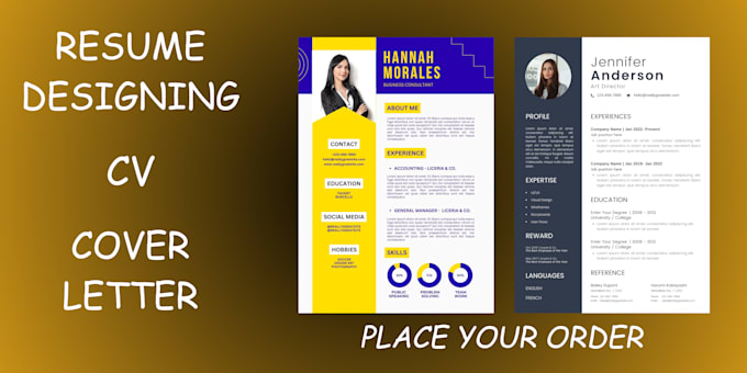 Provide professional resume design, cv rewriting, and cover letter ...