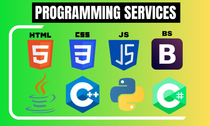 Code Html Css Javascript Cpp Python Java And Csharp Programming By Misterwp Fiverr