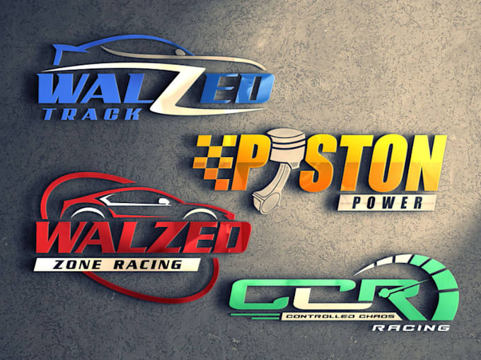 Create amazing logo racing, automotive with 3d style by Kaylin_schaefer | Fiverr