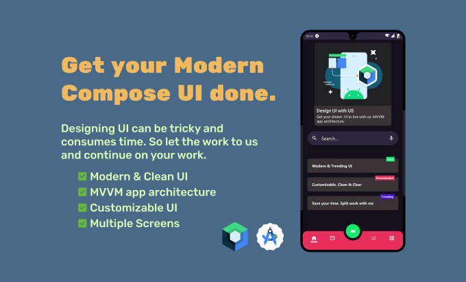 Do Android Jetpack Compose Ui By Surendrasandun Fiverr
