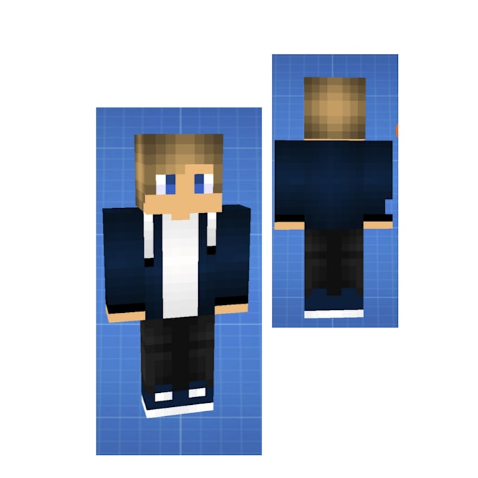Draw your dream minecraft skins by Pixy_tan | Fiverr
