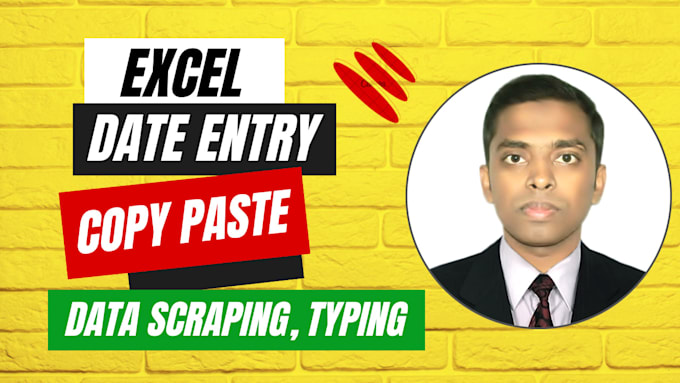Do excel formula, data entry, scraping, file conversion, typing work by Mdmohinuddin1 | Fiverr