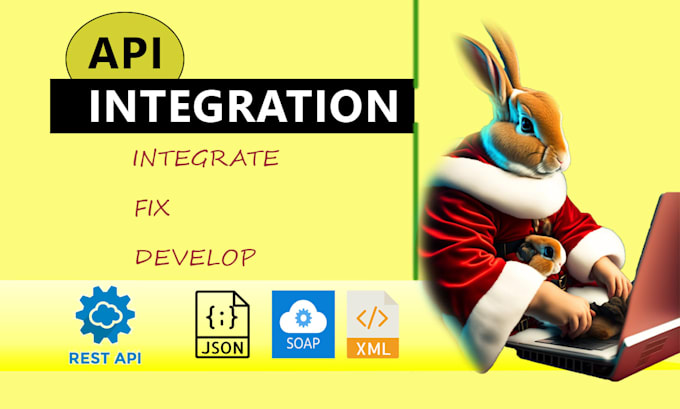 Integrate, develop or fix rest, json and xml api Integrate, develop or fix rest, json and xml api