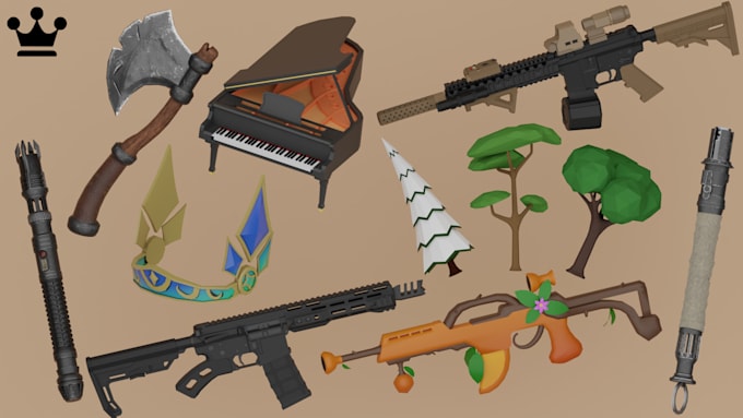 Create a 3d model in blender and import it to roblox studio by Lordyoav ...