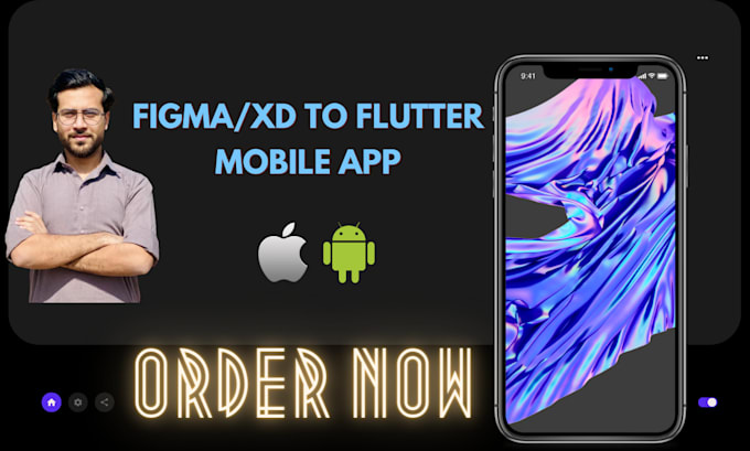 Convert xd or figma to flutter ui and fix ui issues by Saaditech6 | Fiverr