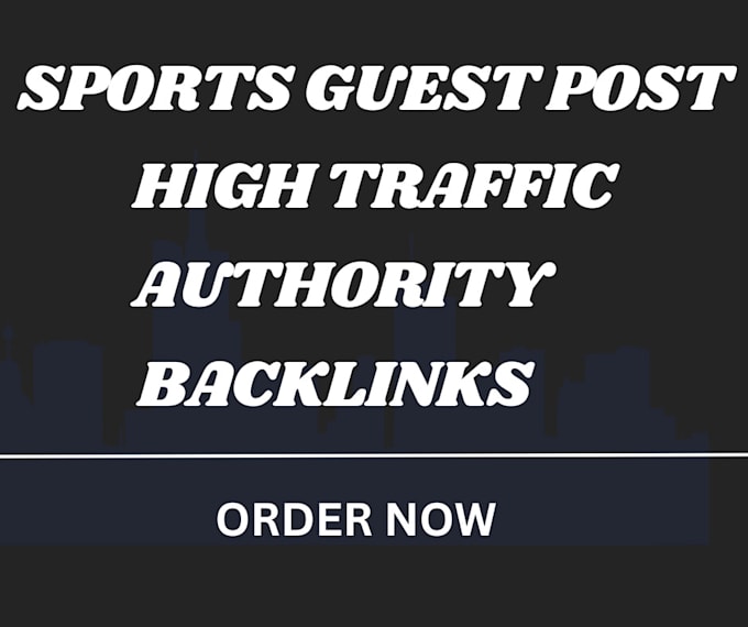 Publish a guest post on high traffic sports blog by Kamransardarseo ... Publish a guest post on high traffic sports blog by Kamransardarseo ...