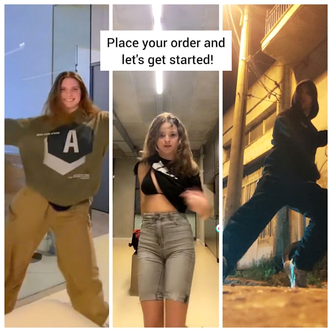 Make a tik tok dance video with professional dancers by Konstantinos_pg | Fiverr