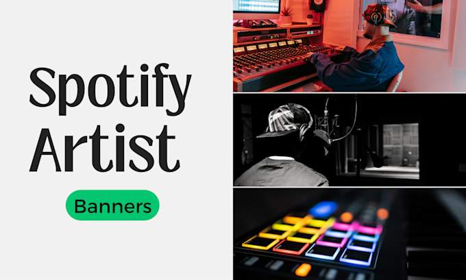 Design your eye catching spotify artist banner by Sharma_su | Fiverr