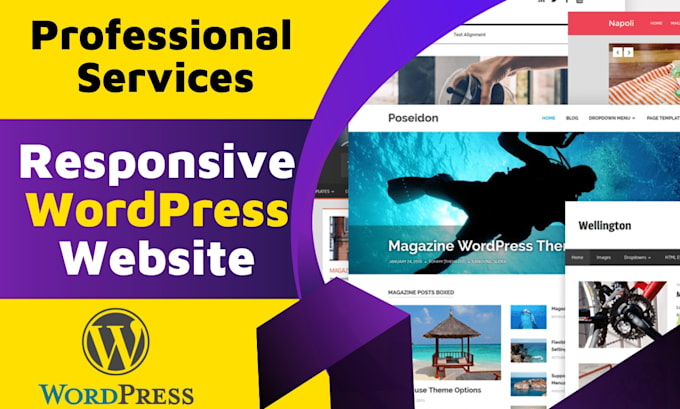 Do wordpress website design redesign wordpress build business website by Trend_genie | Fiverr