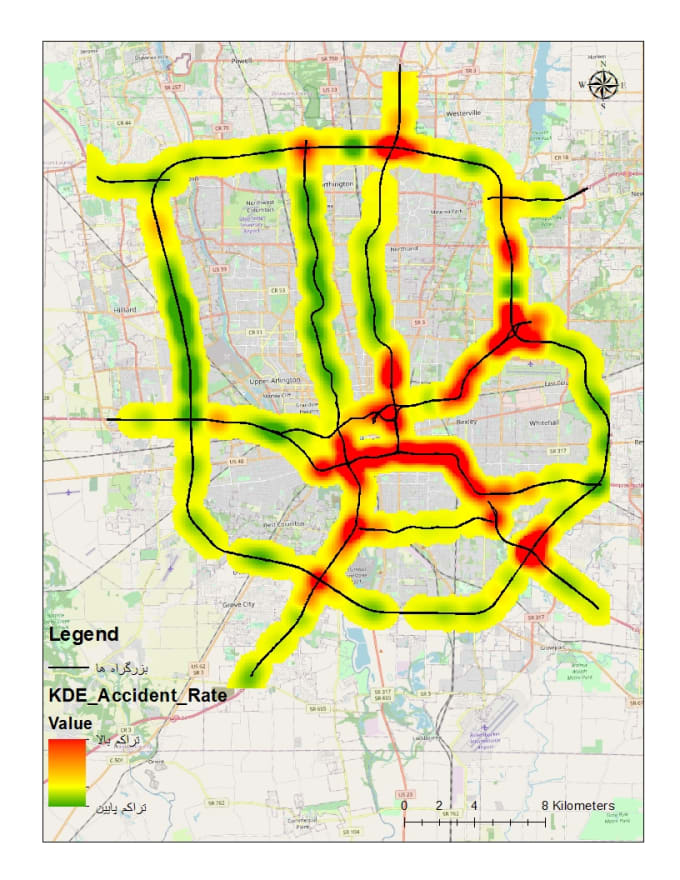 Make Map Using Spatial Data By Pouya Radkia Fiverr