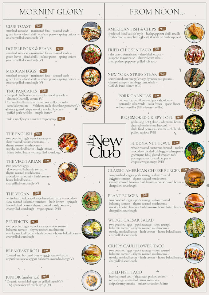 Design the new menu, logo and concept for your restaurant by Endrdy ...