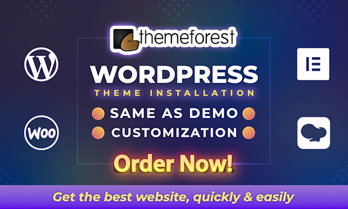 Edit Themeforest Wordpress Theme Installation Like Demo And
