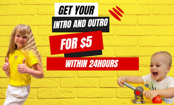 Design kids intro and outro video within 24 hours by Shopotech | Fiverr