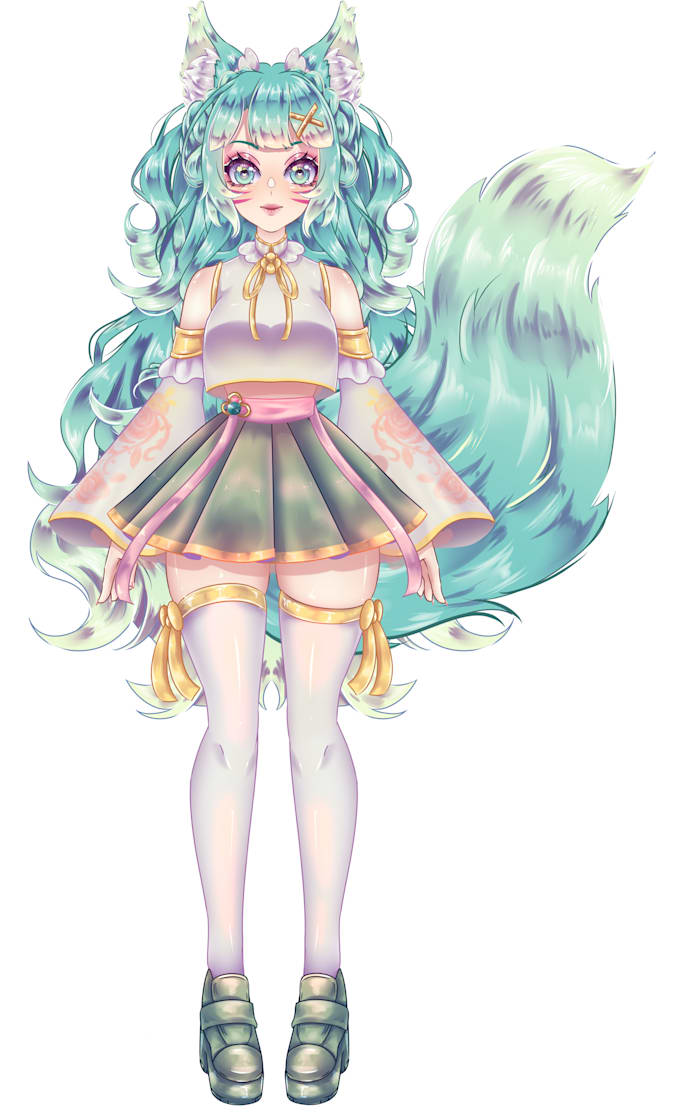 Rigging vtuber con tu modelo psd by Morosenpai | Fiverr