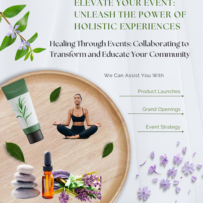 Create mindful event solutions for holistic companies by Herbalempressne | Fiverr