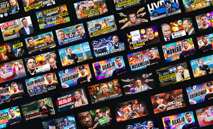 Create a stunning thumbnail design by Sugarinmyheart | Fiverr