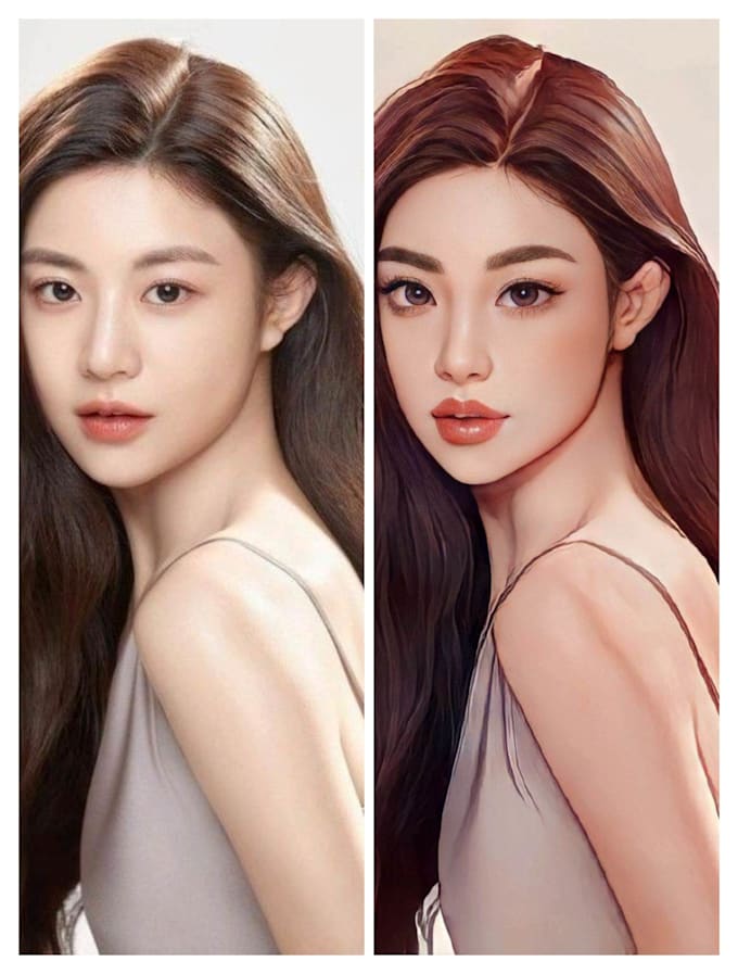 Make your photo a cartoon art style by Dreagaongen | Fiverr