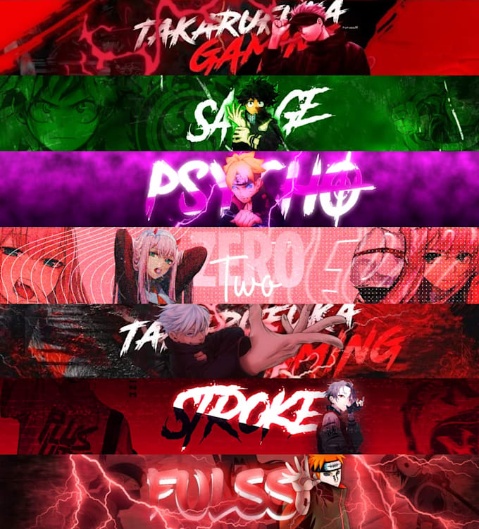 Make poster , pfps , banners for you by Frostx665 | Fiverr