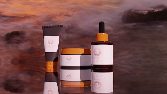 Create a 3d model and render realistic shots of your product by ...