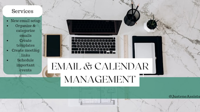 Manage your email and calendar by Justenecole | Fiverr