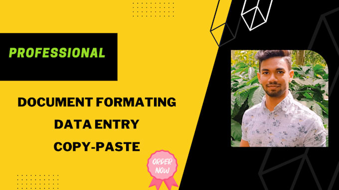 Do copy paste , data entry , pdf conversion job for you by ...