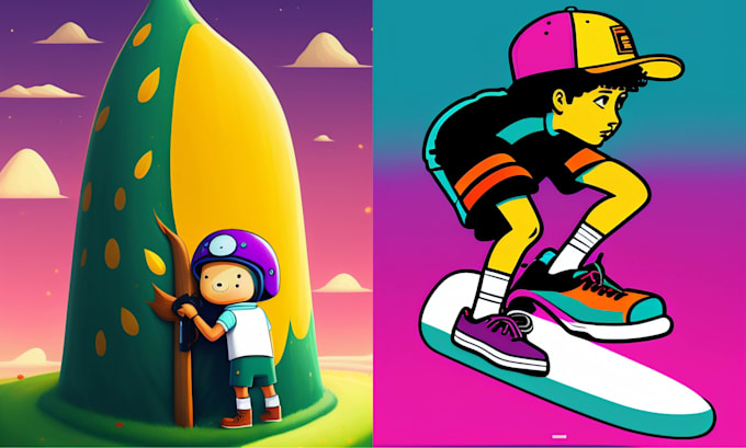 Create clip art, clipart, cartooning illustration vector art design by ...